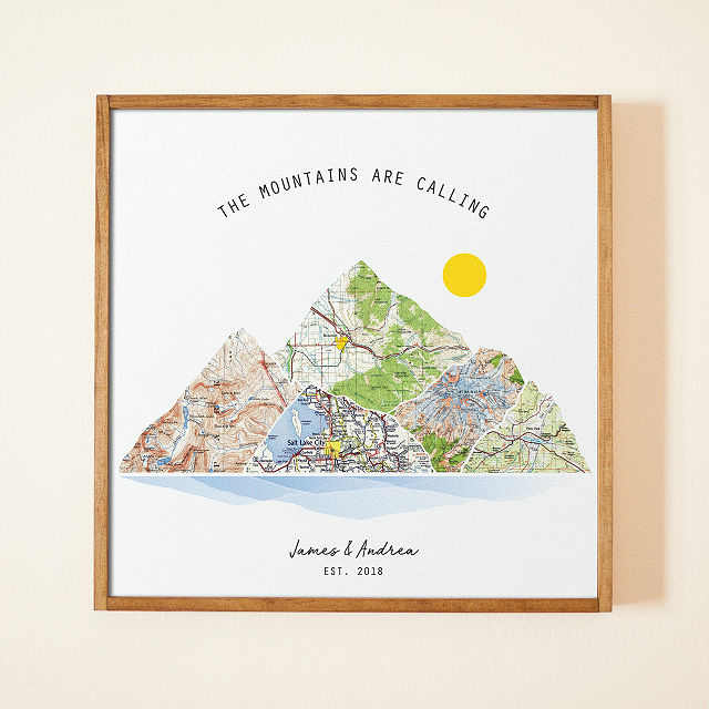 Uncommon Goods | Our Adventure Map Art | Map Art