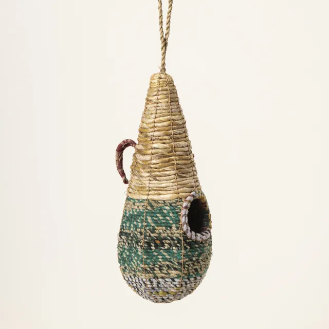 Uncommon Goods | Sea Grass & Sari Bird Nester | Bird House