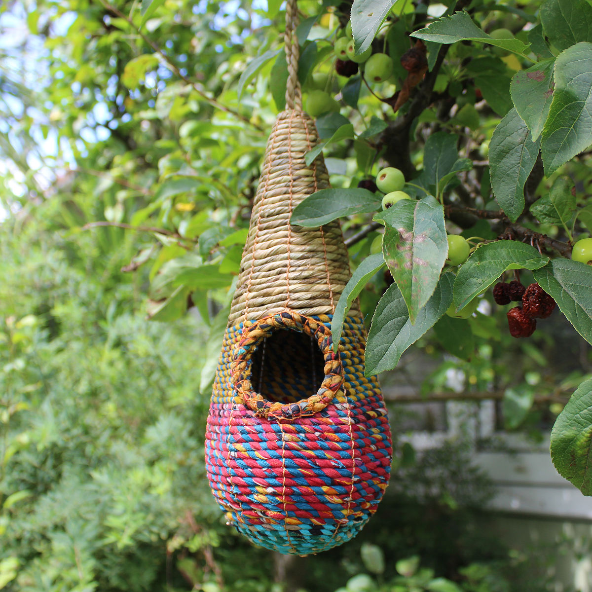Uncommon Goods | Sea Grass & Sari Bird Nester | Bird House