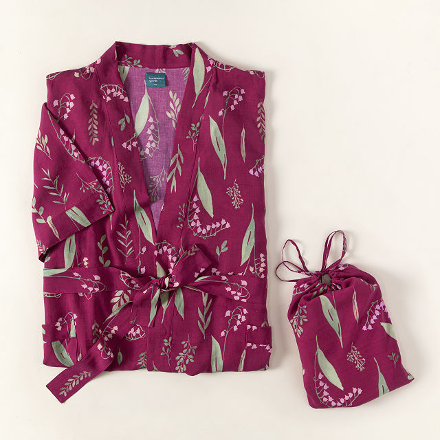 Birth Month Flower Robe | Floral Robe | Uncommon Goods