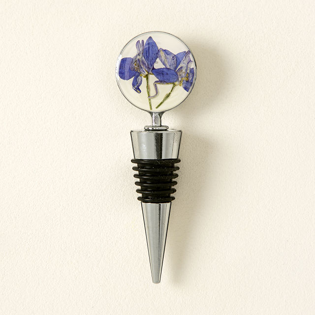 Birth Month Flower Wine Bottle Stopper