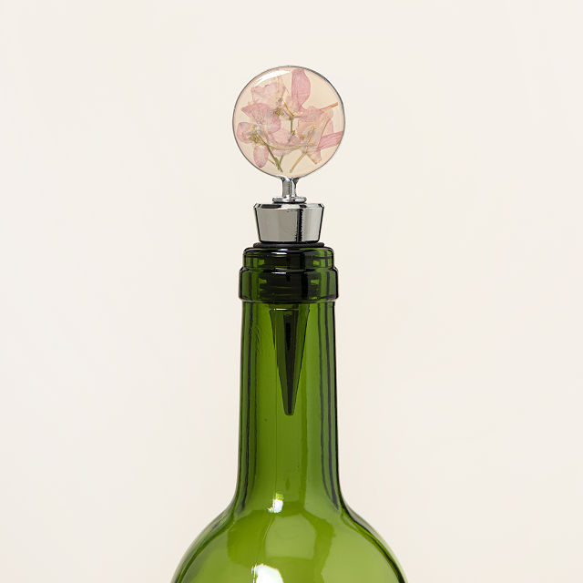 Birth Month Flower Wine Bottle Stopper | Wine | Uncommon Goods