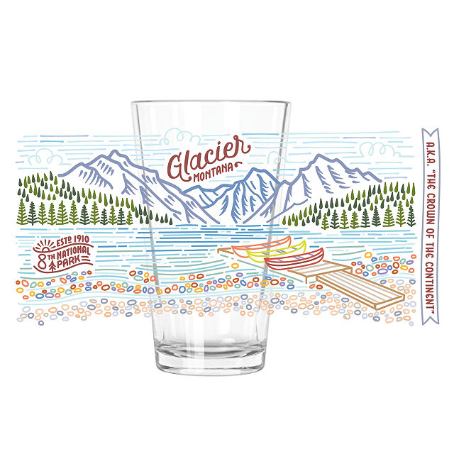 Collect Your National Park Glassware | Bar | Uncommon Goods