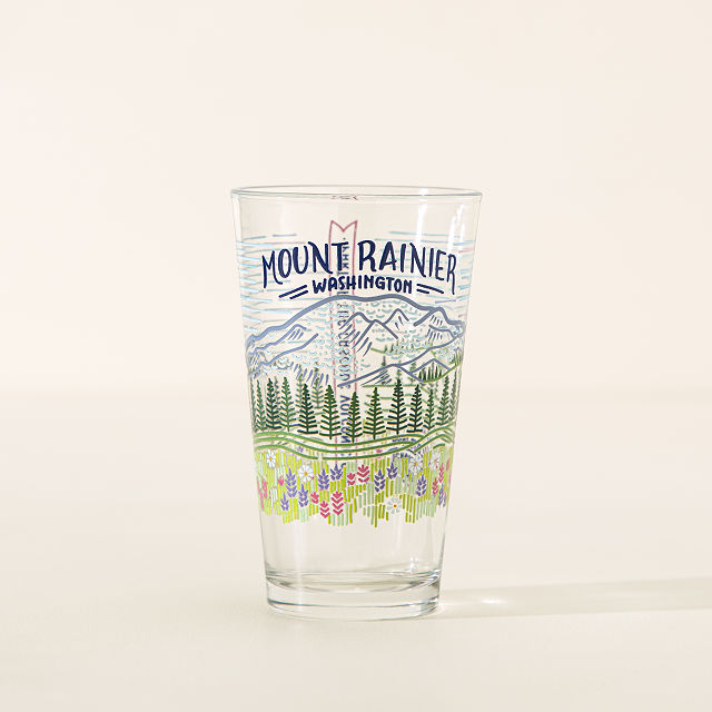 Uncommon Goods | Mount Rainier - Collect Your National Park Glassware ...