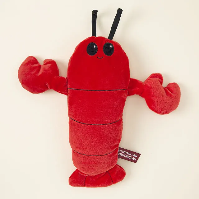 Menstruation Crustacean Warming Pillow | Gift | Uncommon Goods