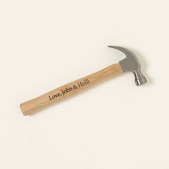 Personalized Engraved Hammer | Fix-it Gifts | Uncommon Goods