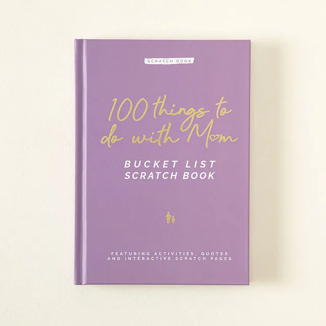 Moments with Mom Scratch Off Journal | Scrapbook Mom | Uncommon Goods