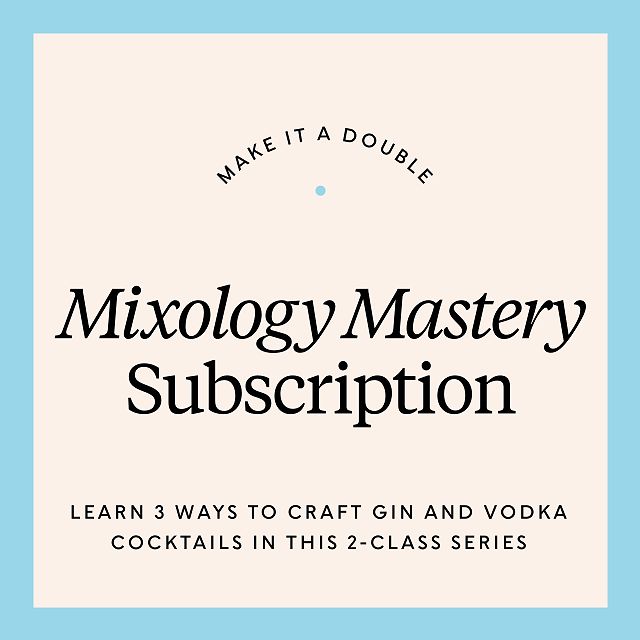 Make it a Double: Mixology Mastery Subscription | Uncommon Goods