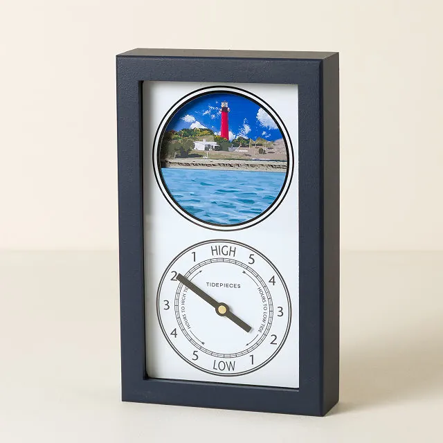 Custom Lighthouse Moving Tide Clock | Beach | Uncommon Goods