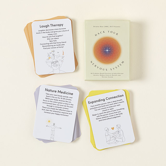 Uncommon Goods | Hack Your Nervous System: Anti-Anxiety Deck
