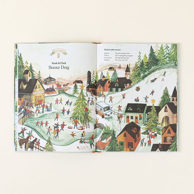 Christmas is Coming Advent Activity Book | Uncommon Goods