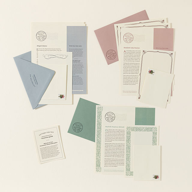 Mothers in History Letter Subscription | Uncommon Goods