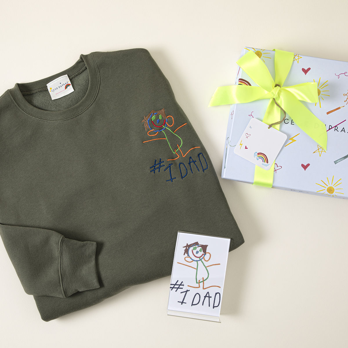 Uncommon Goods | Draw Your Own Embroidered Sweatshirt | Comfy