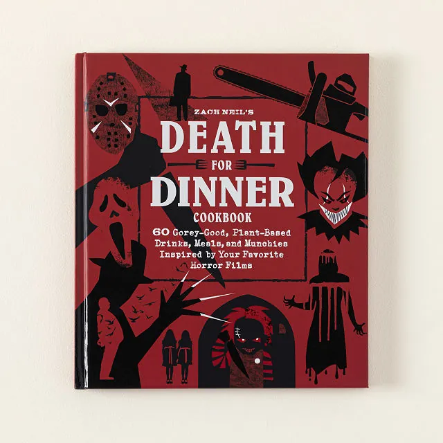 Uncommon Goods | Death for Dinner Horror Movie Cookbook | Vegan