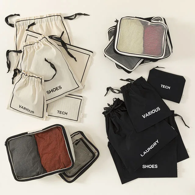 Deluxe Packing Travel Set | Storage | Uncommon Goods