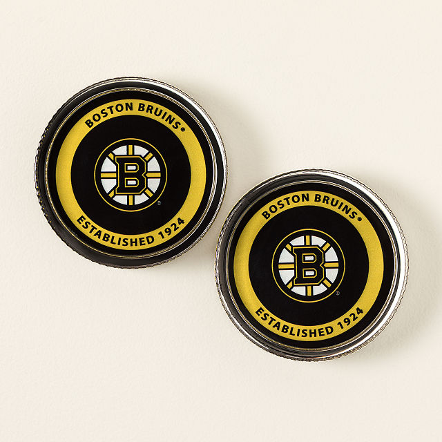 NHL Puck-Shaped Glass Coaster Set | Coasters | Uncommon Goods