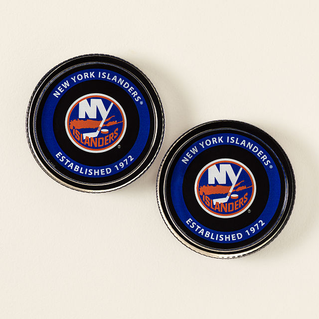 NHL Puck-Shaped Glass Coaster Set | Coasters | Uncommon Goods