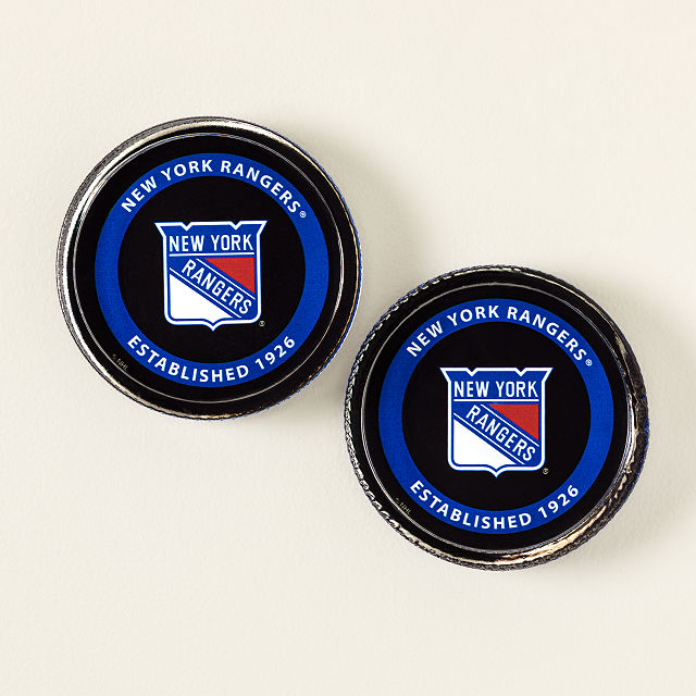 NHL Puck-Shaped Glass Coaster Set | Coasters | Uncommon Goods
