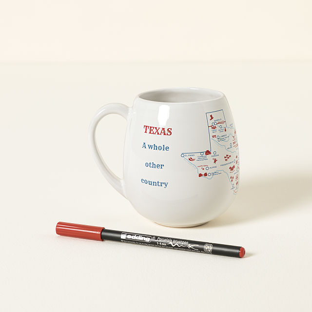 Color Map State Mug | Drinking | Uncommon Goods