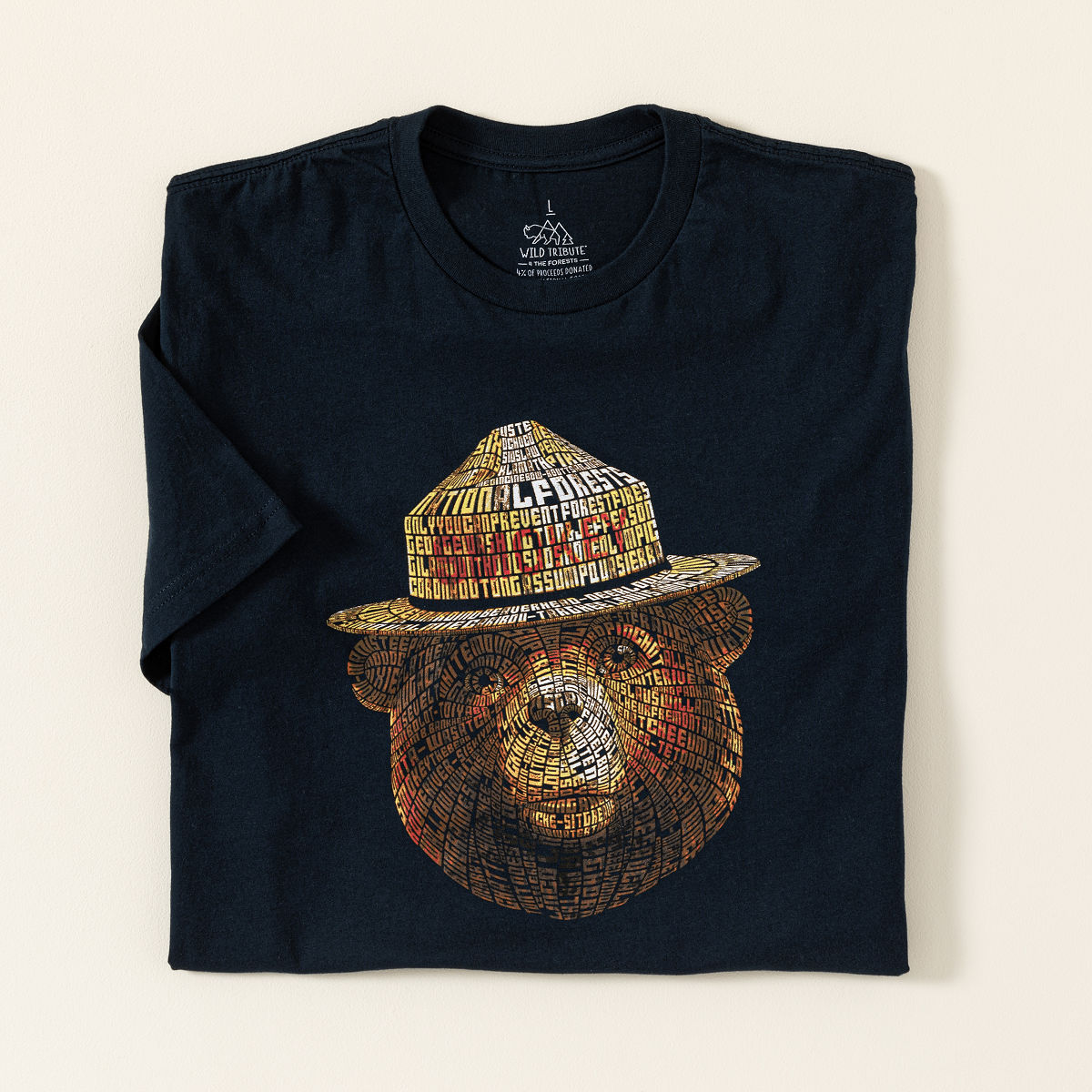 Uncommon Goods | Spot the National Forest T-Shirt | Smokey the Bear