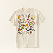 Uncommon Goods | Mushroom Field Guide T-Shirt | Mycology