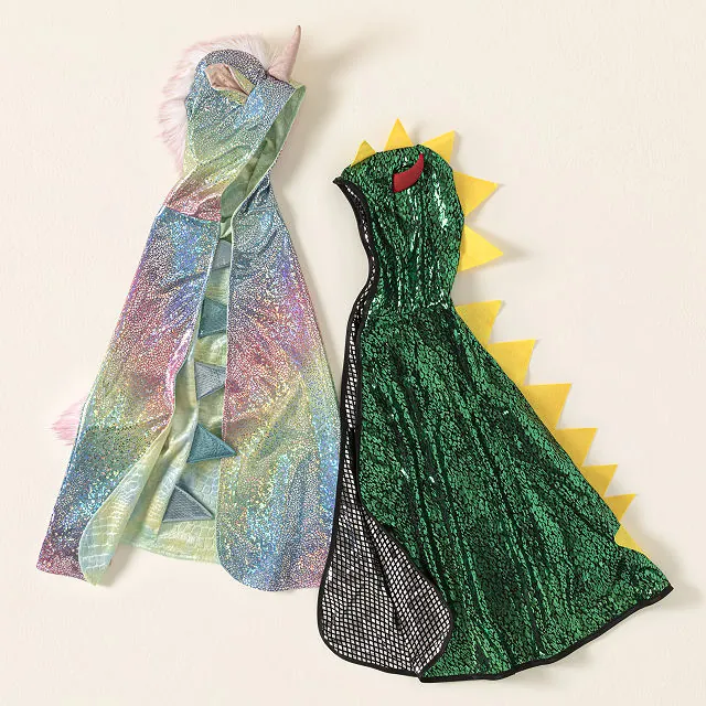 Uncommon Goods | 2-in-1 Reversible Dress Up Capes | Kids Play