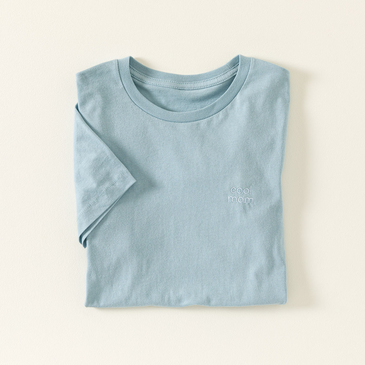 Uncommon Goods | Secretly Cool Mom Embroidered Tee | Mom Shirt