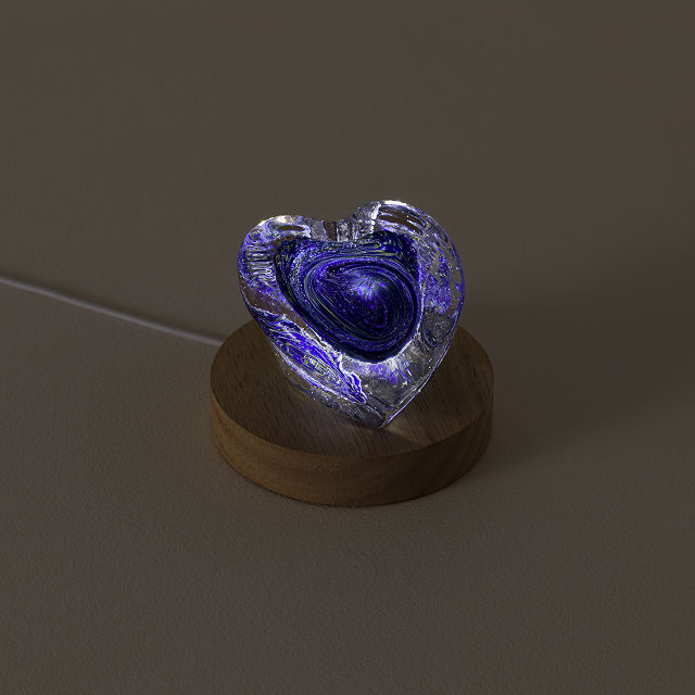 Cremation Memorial Heart Sculpture | Uncommon Goods