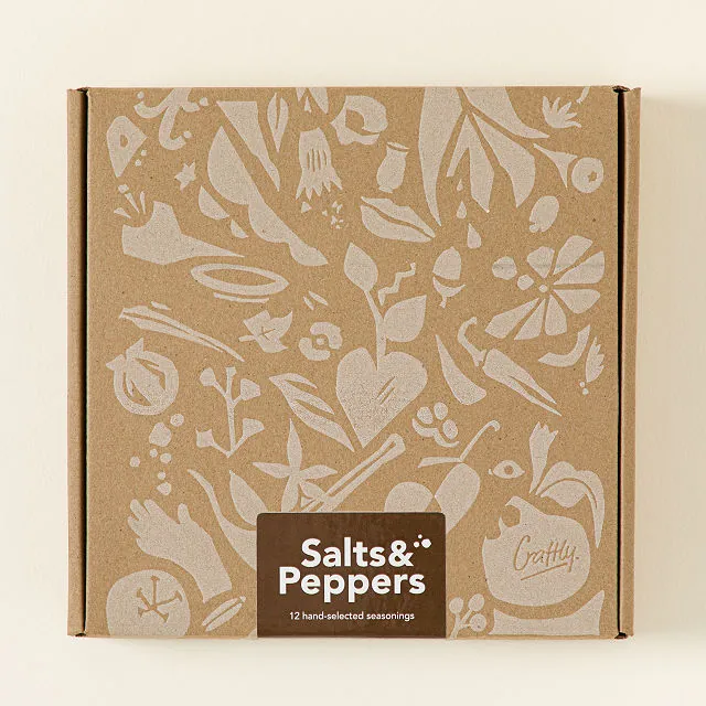 Uncommon Goods | Flavor Explorer Salt & Pepper Sampler