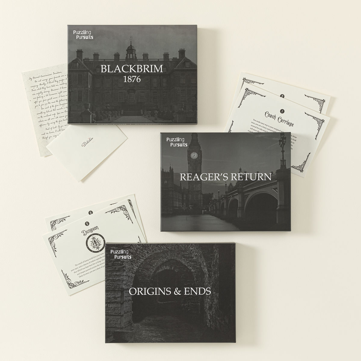 Uncommon Goods | Victorian Era Detective Trilogy Subscription