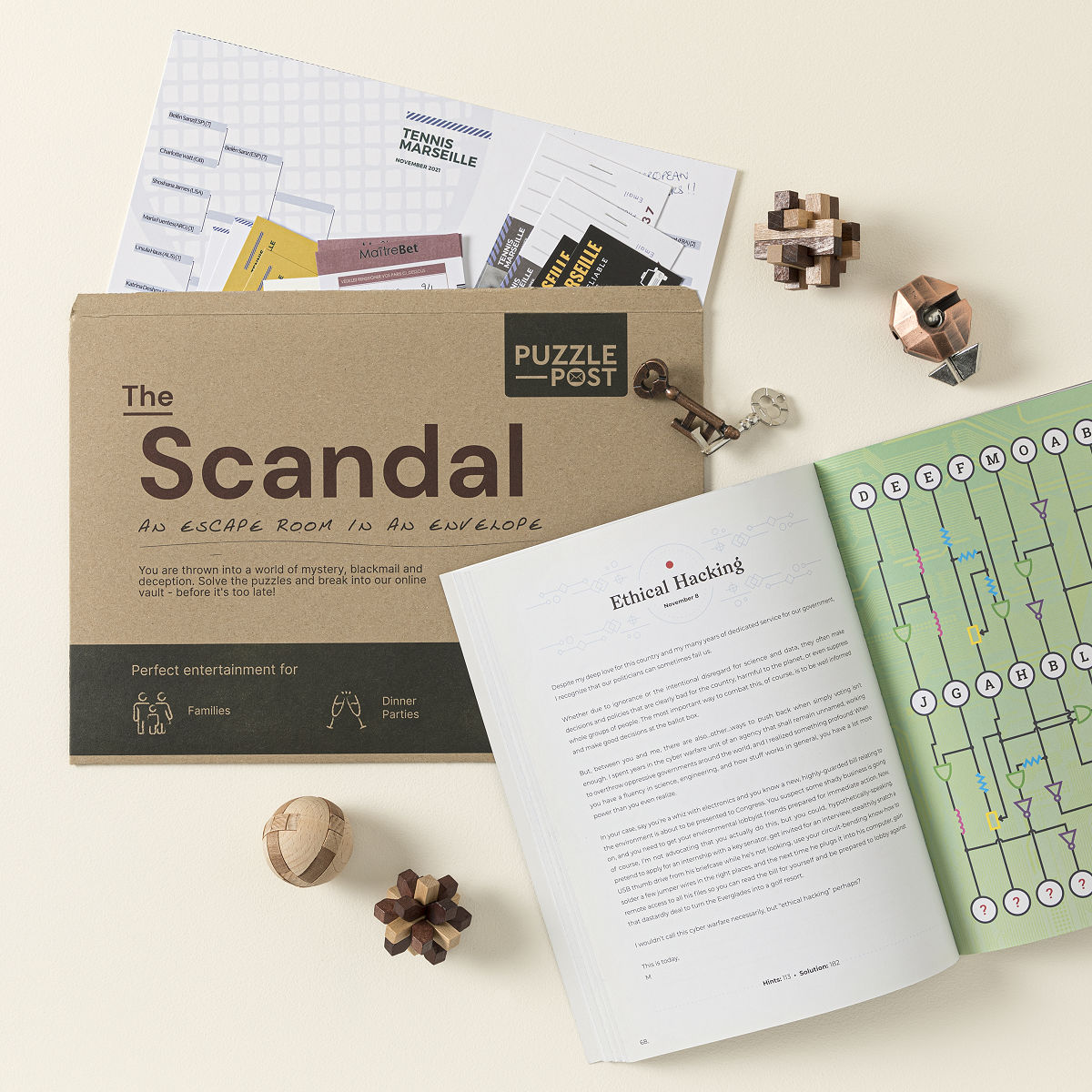 Uncommon Goods | Most Puzzling Gift Set of Brainteasers