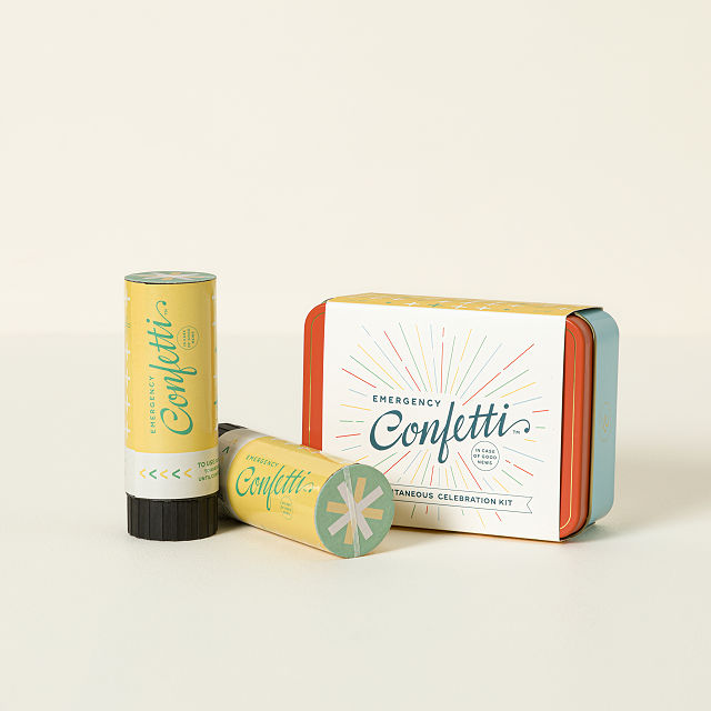 Emergency Celebration Confetti Poppers | Party Time | Uncommon Goods