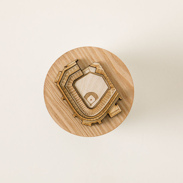 Uncommon Goods | MLB Stadium Sculpture Candle | Baseball Candle