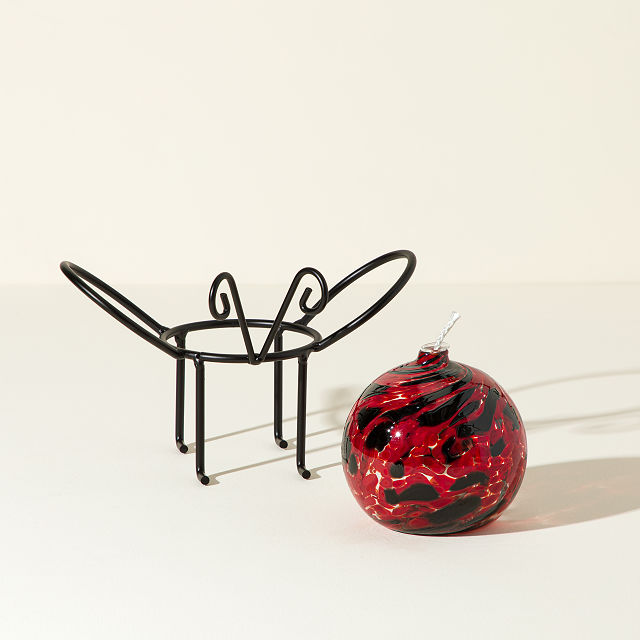 Garden Glow Glass Oil Lamp & Garden Holders | Uncommon Goods