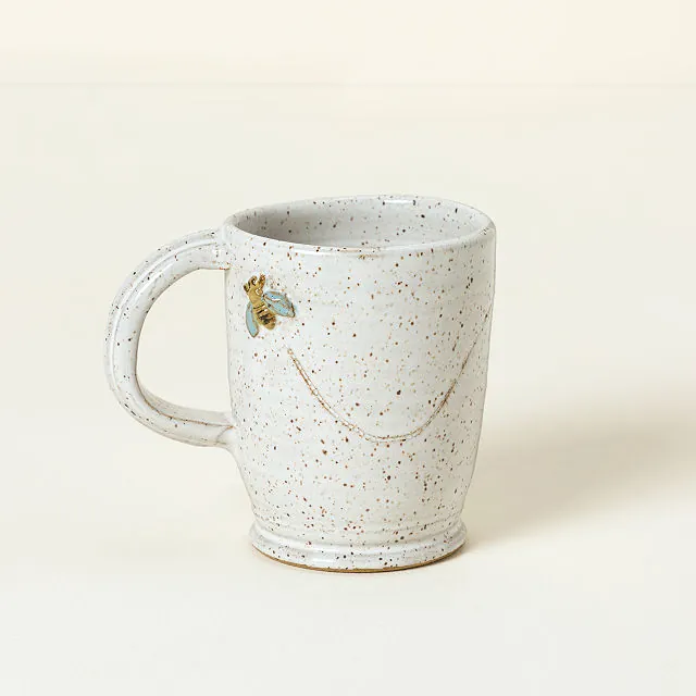 Handmade Honeybee Mug | Bee Mug | Uncommon Goods