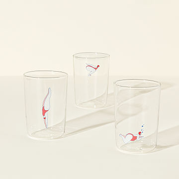 Amber Cat Stacking Glass Set | Cat, Barware | Uncommon Goods