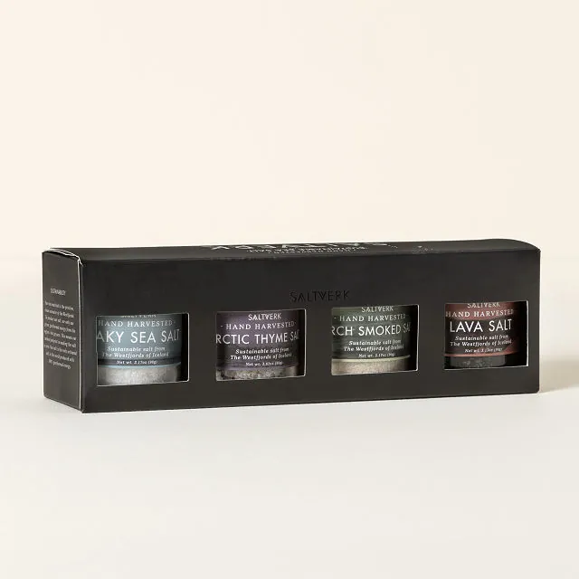 Uncommon Goods | Icelandic Elements Sea Salt Collection | Food