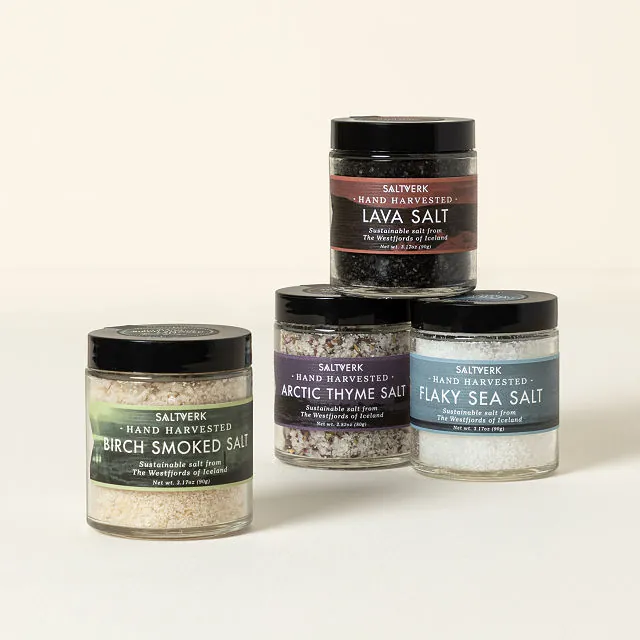Icelandic Elements Sea Salt Collection | Food | Uncommon Goods