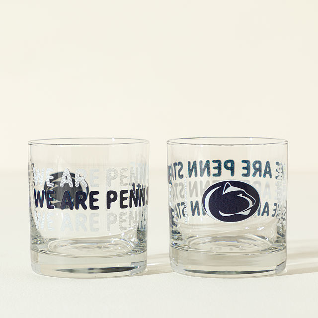 Show Your Spirit! College Rocks Glass - Set of 2 | Uncommon Goods