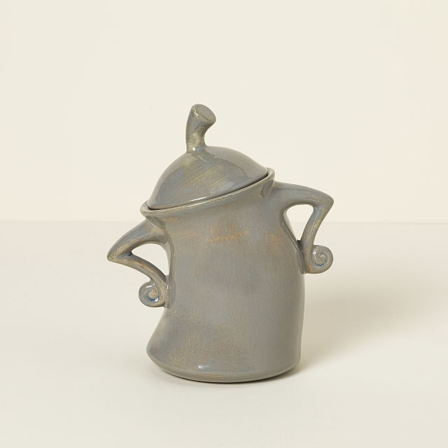 Uncommon Goods | Grey - Sassy Storage Canister | Kitchen