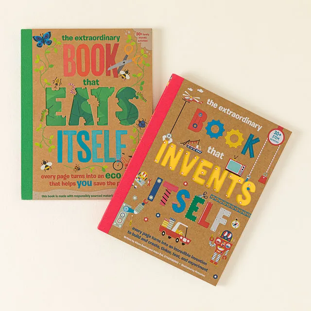 Uncommon Goods | Kids Rip, Fold, and Build Activity Books | Kids Craft Book