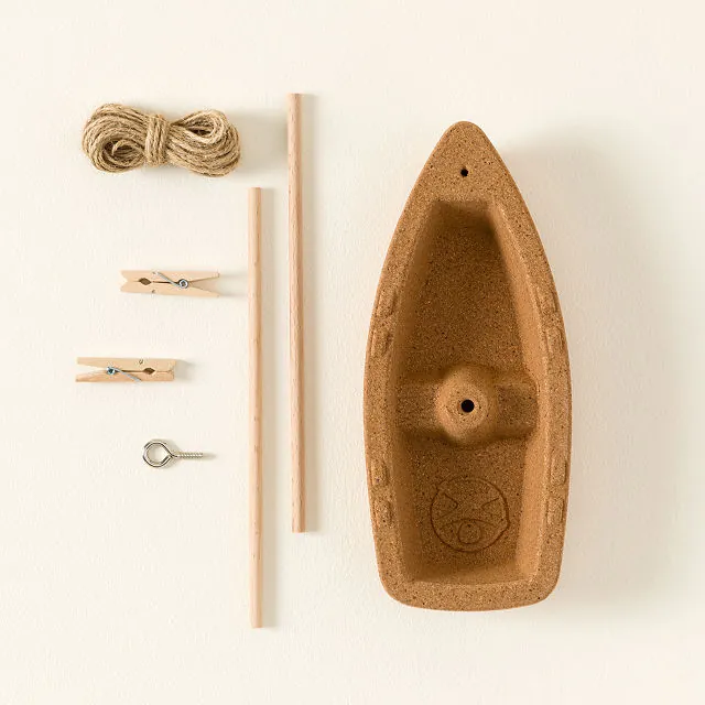 Uncommon Goods | CORK BOAT BUILDING KIT