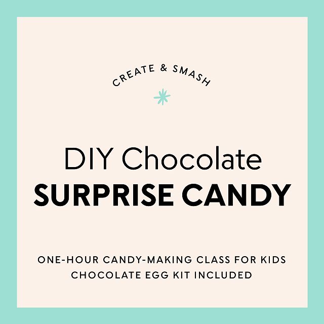 Create & Smash: DIY Chocolate Surprise Candy | Uncommon Goods