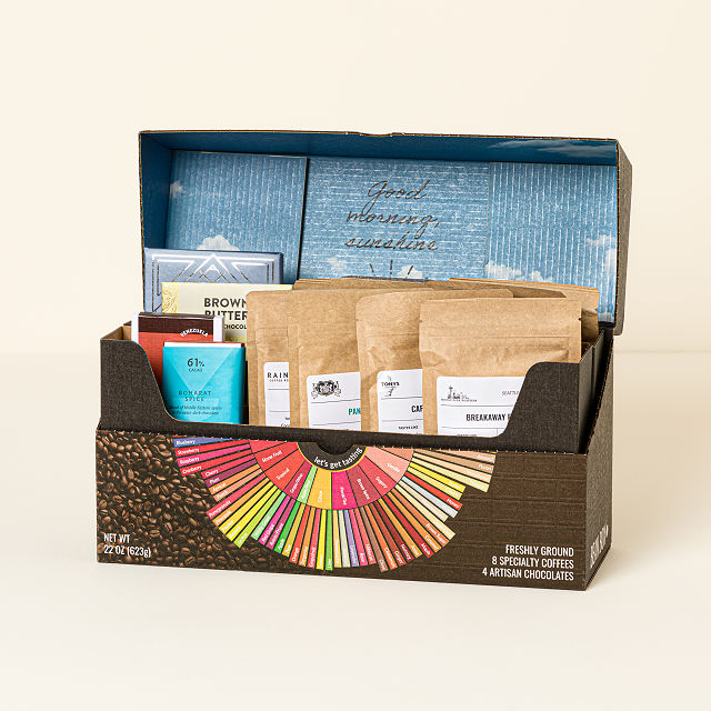 Perfect Pair: Coffee & Chocolate Tasting Kit | Uncommon Goods