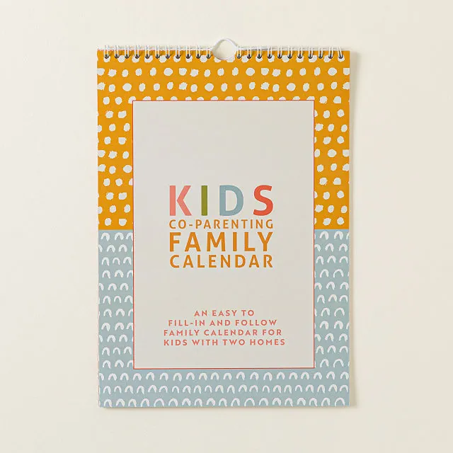 Kids Co-Parenting Family Calendar | Calendar | Uncommon Goods