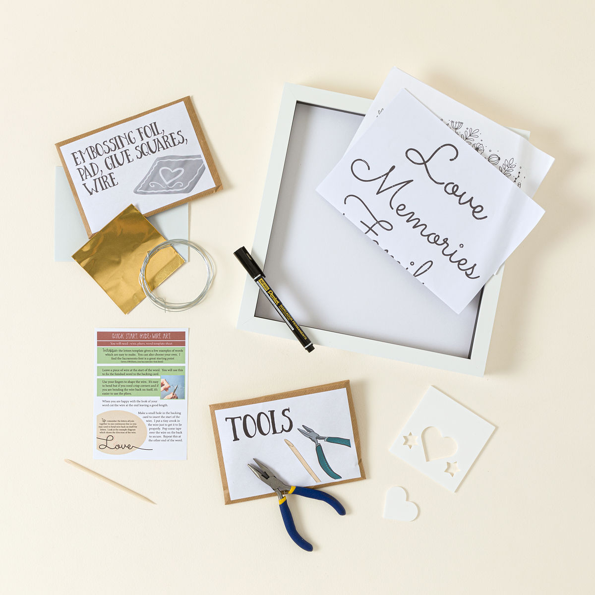 Uncommon Goods | DIY Shadowbox Kit | Shadowbox DIY