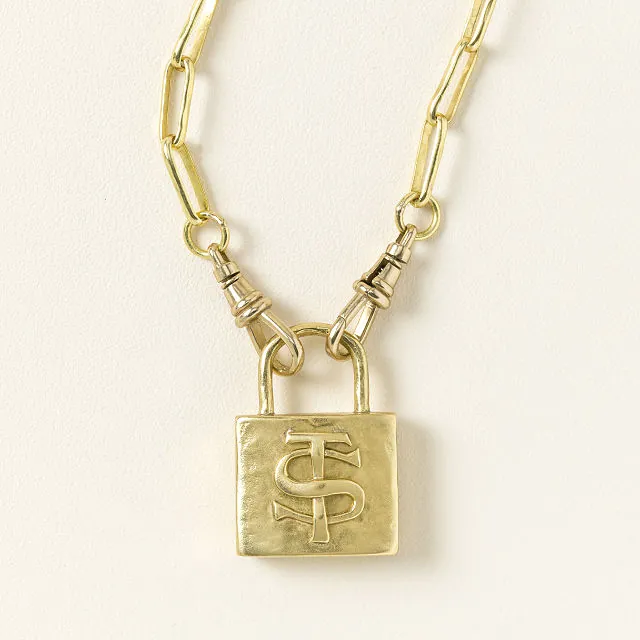 Uncommon Goods | Custom Love Lock Pendant | Love lock