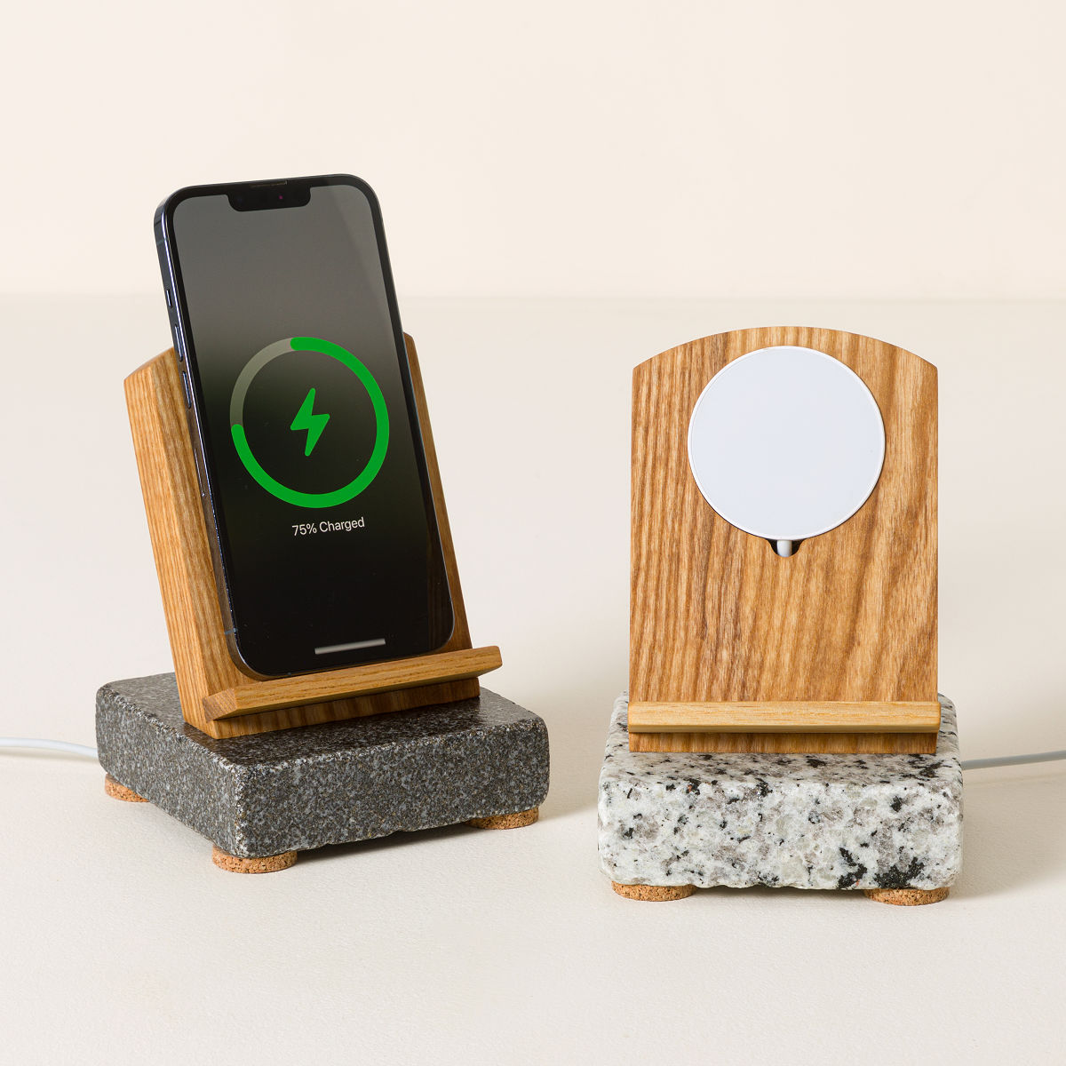 Uncommon Goods | Sea Stone Wireless Charging Stand | Home