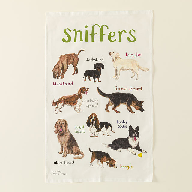 Rude Pets Tea Towel