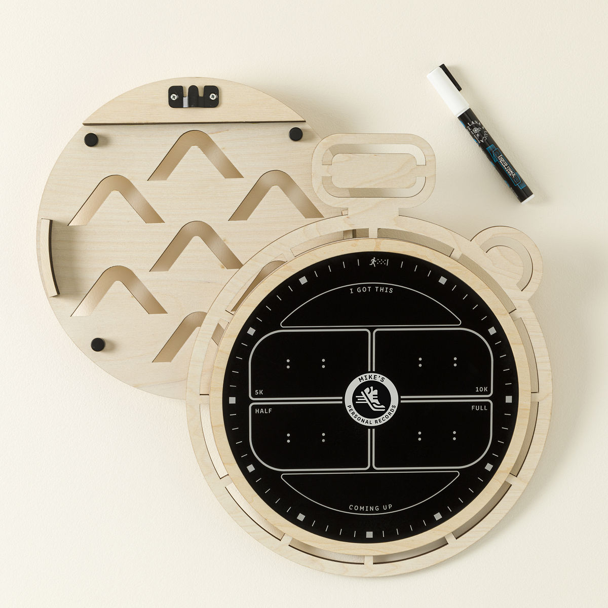 Uncommon Goods | Personalized Runner's Medal Display & PR Board